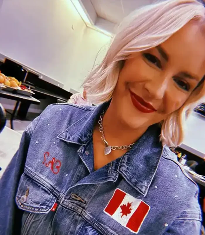 AEW All Out Toronto Renee Paquette Denim Jacket