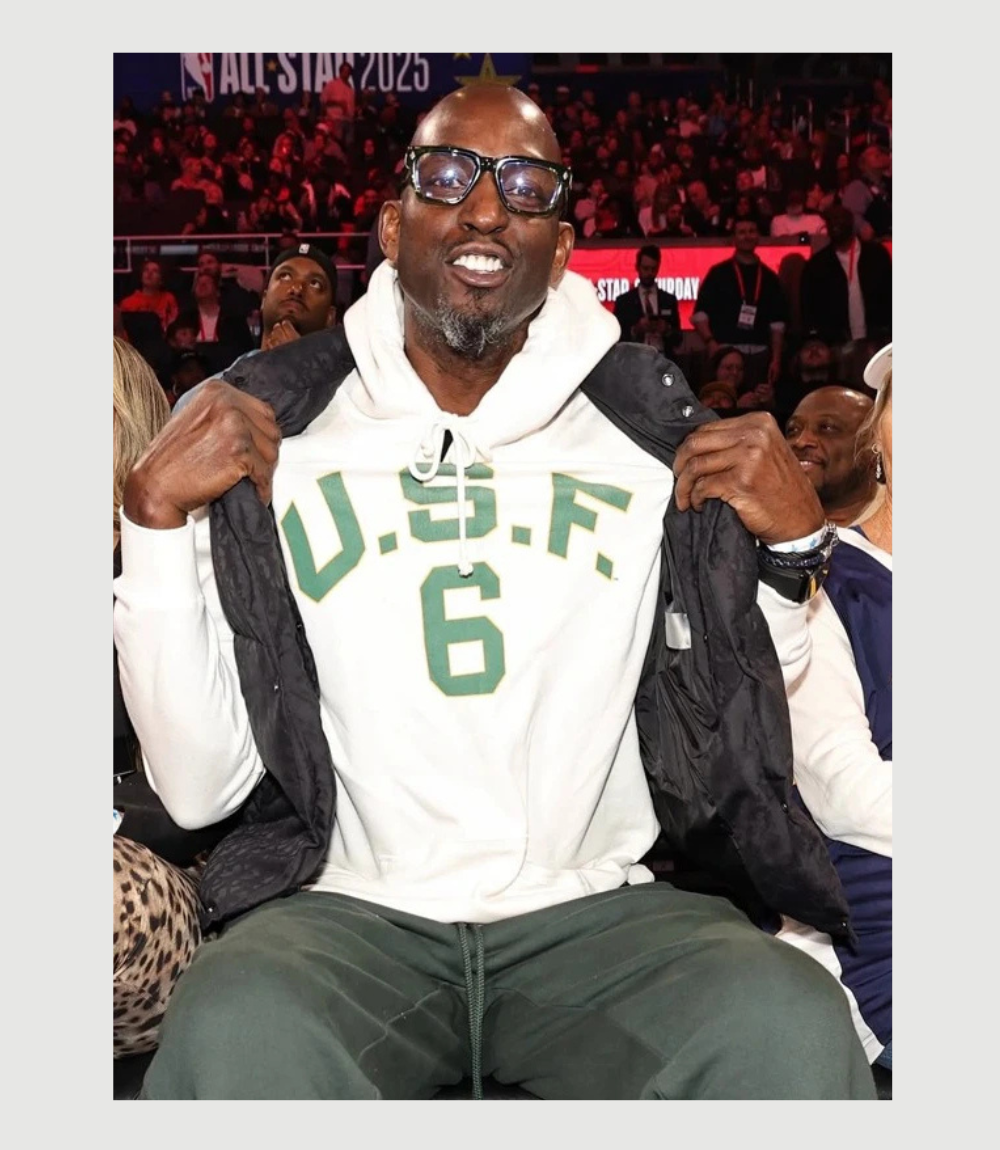 Kevin Garnett USF Bill Russell Hoodie - Jacksuede