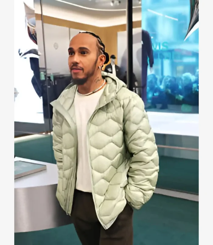 Lewis Hamilton Quilted Puffer Jacket