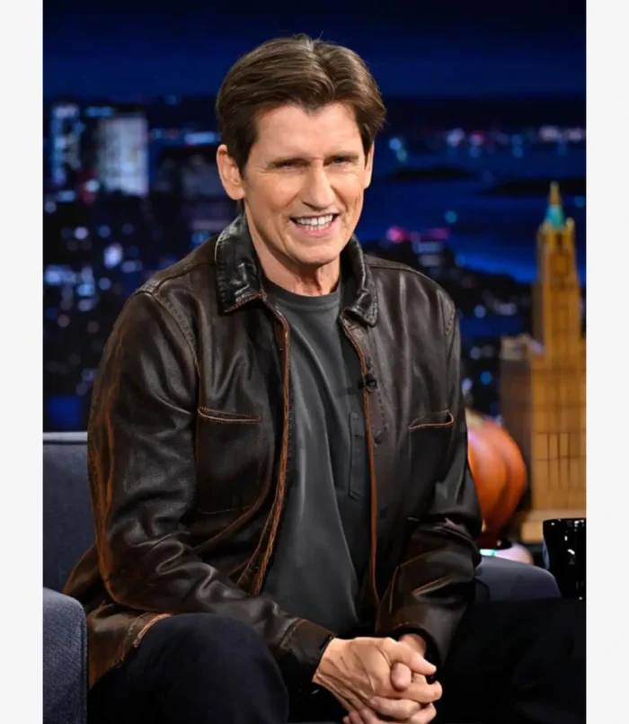 The Tonight Show S13 Denis Leary Brown Jacket